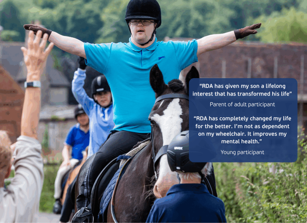 Riding for the Disabled Association (RDA) - Enriching lives through horses